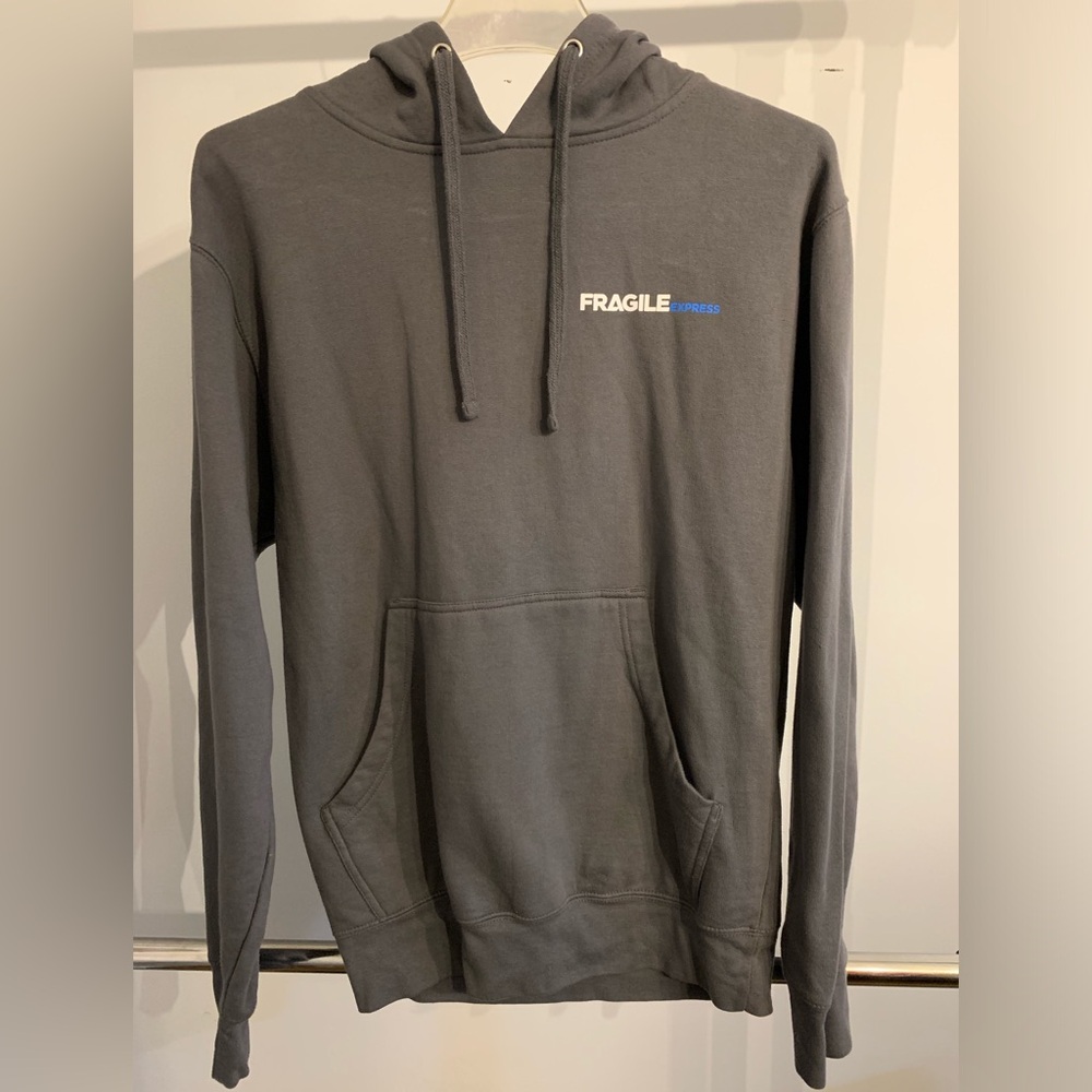 Death Stranding Video Game Fragile Express Gray Hoodi… - Gem